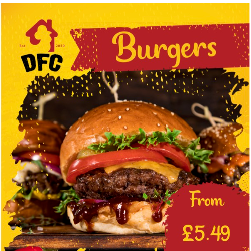 Menu | For Delivery and Takeaway | DFC Swansea