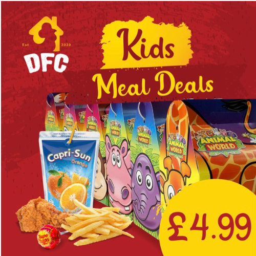 Menu | For Delivery and Takeaway | DFC Swansea